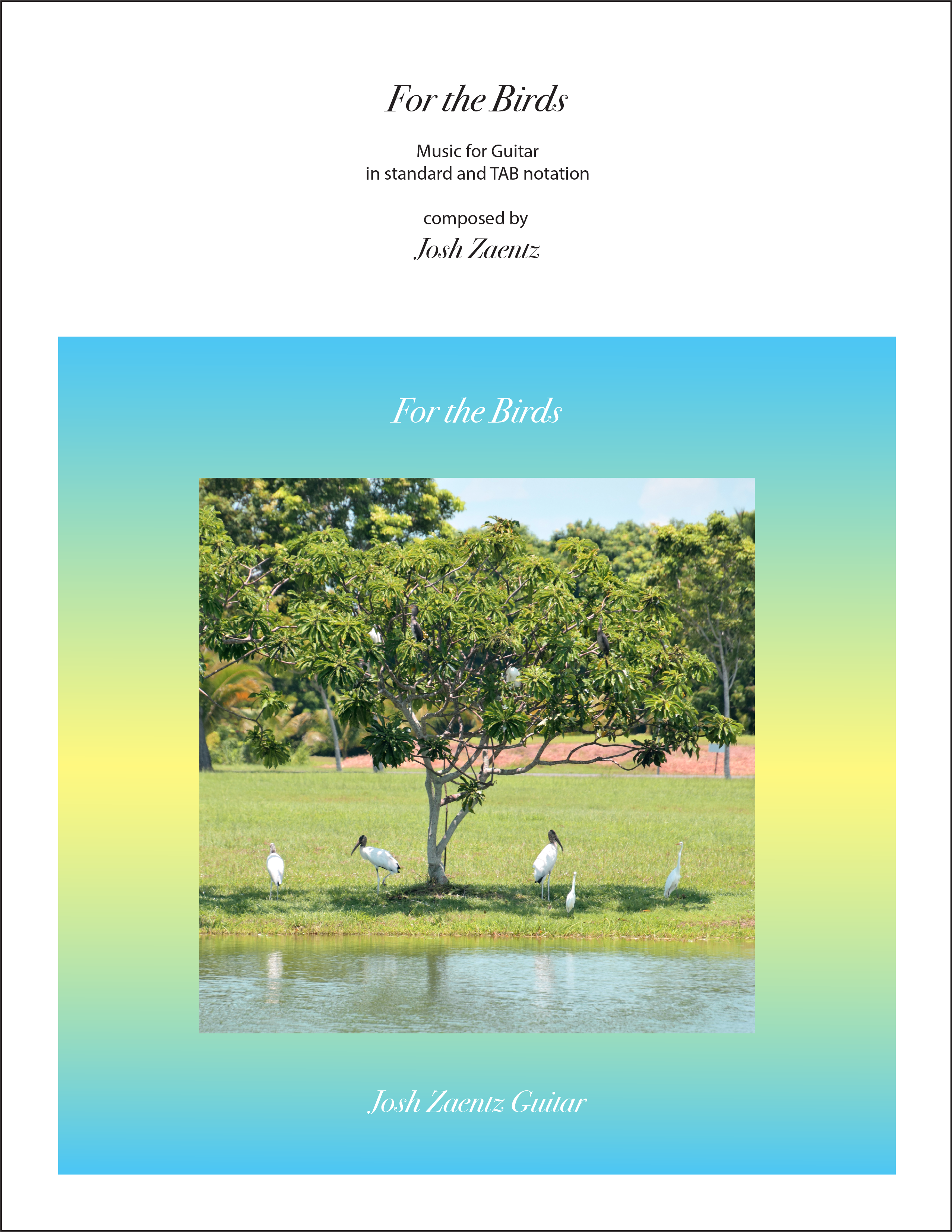Sheet Music – Josh Zaentz